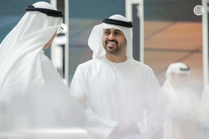 Theyab Bin Mohamed Bin Zayed Attends World Future Energy Summit 2024
